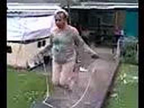 Grandma Libby Skipping - YouTube