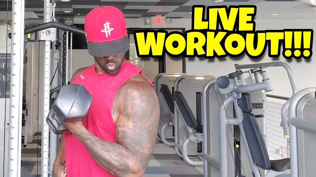 CRAZY INTENSE LIVE ARM WORKOUT!! - YouTube