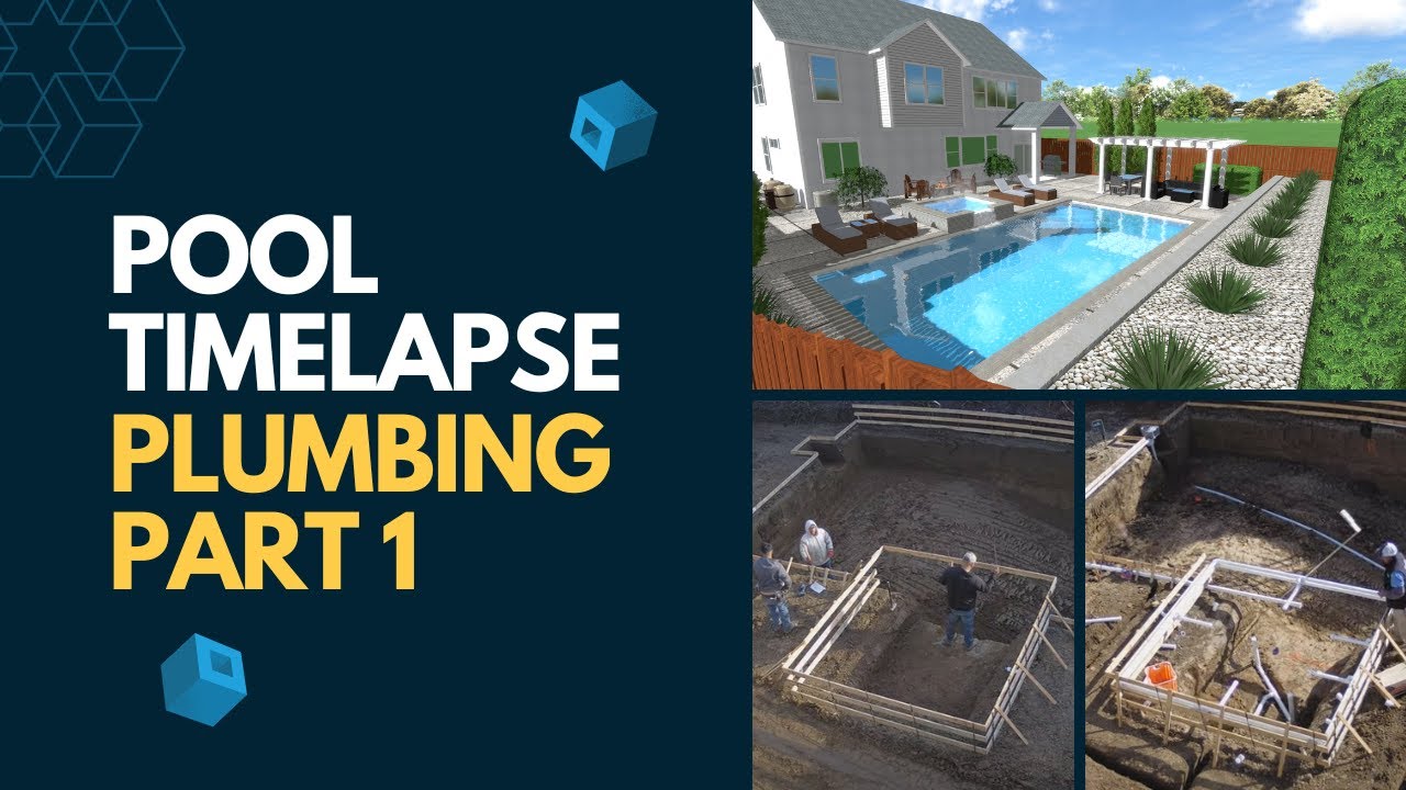 Pool Plumbing Installation: Pipes and More - Pool Time-Lapse - YouTube