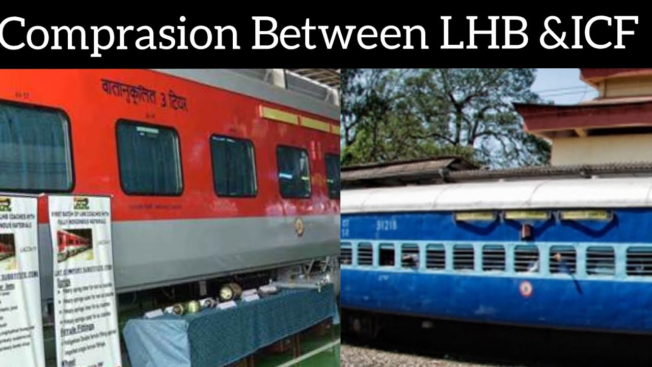 COMPARISON BETWEEN LHB & ICF COACH - YouTube