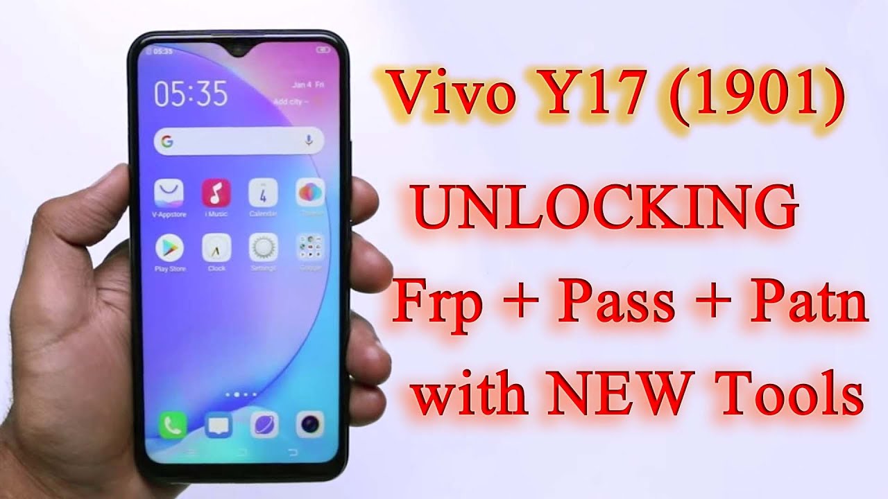 Vivo Y17 (1901) Frp, Password, Pattern remove NEW UNLOCKING Trick - YouTube