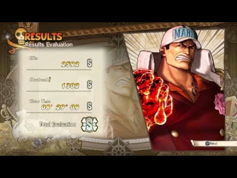One Piece Pirate Warriors 3|Akainu Post-Timeskip - YouTube