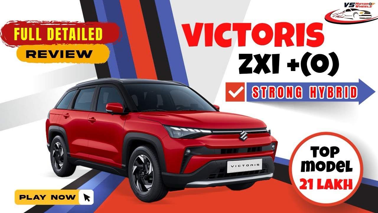 Maruti Victoris ZXI+ Top Model — Full Review | Smart Hybrid Magic ...