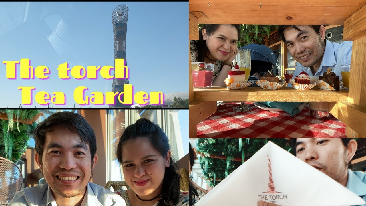 The Torch Tea Garden!!! Our Afternoon Tea up above!!! - YouTube