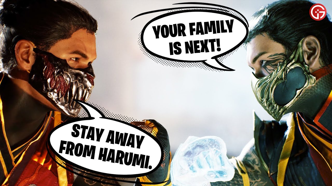 MK1 Scorpion and Sub Zero Intro Interaction 🔥 Mortal Kombat 1 Dialogues ...