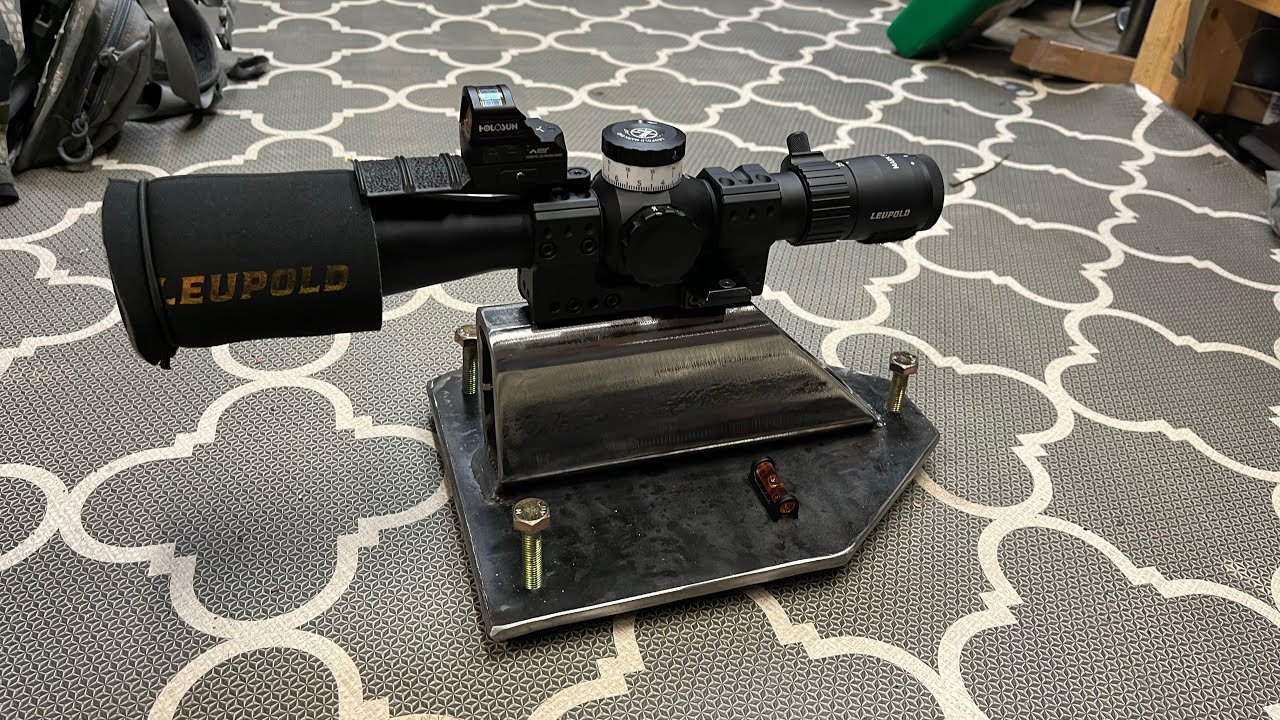 Turret tracking test fixture - YouTube