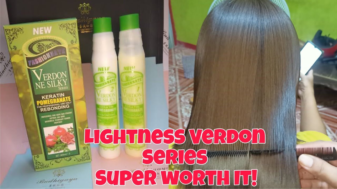 Rebond using Lightness Verdon Pomegranate 😍 - YouTube