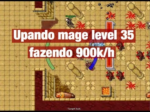 MAGE LEVEL 35 900KH SOLO TIBIA - YouTube