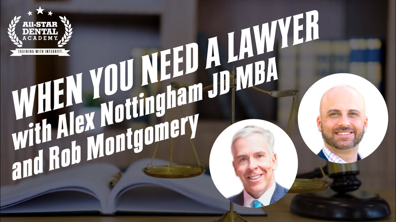 When You Need a Lawyer with Rob Montgomery - YouTube