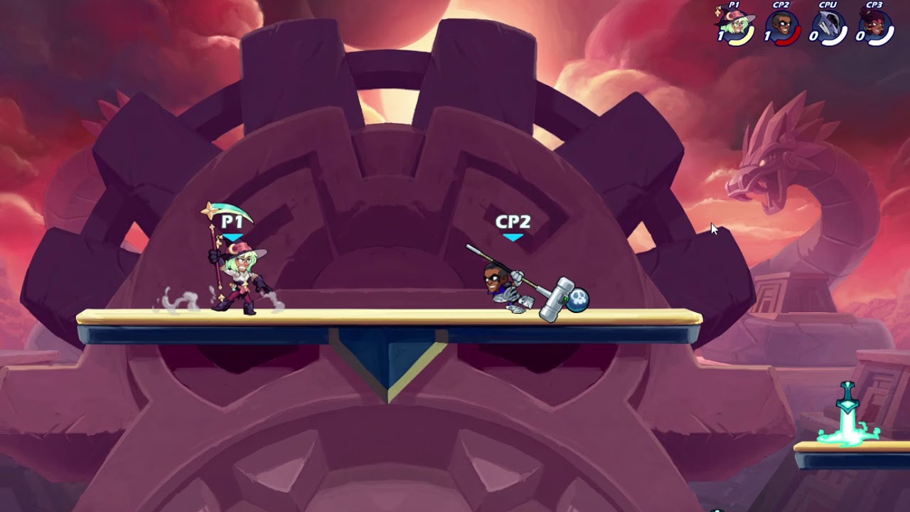 first step into brawhlalla - YouTube