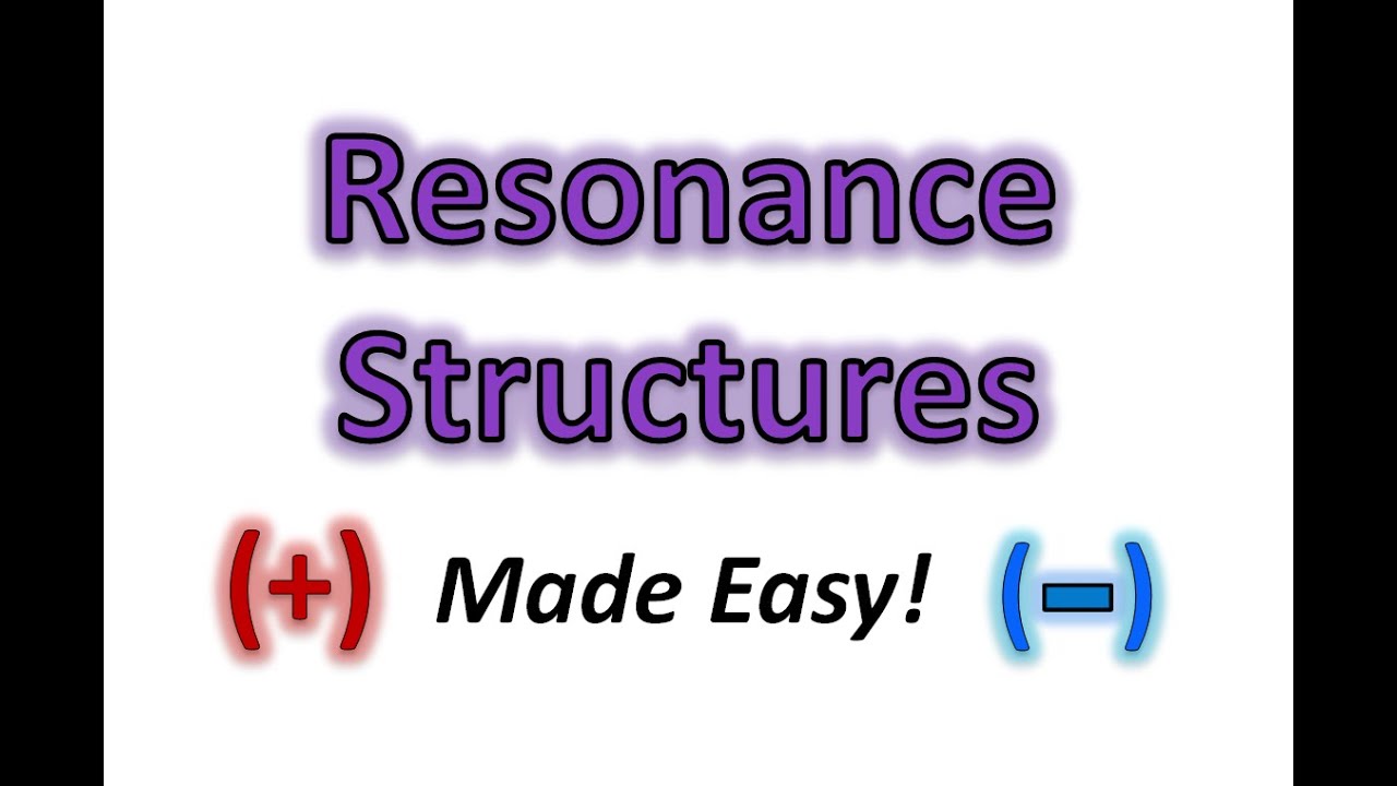 Finding Resonance Structures Made Easy! - Part 1 - Organic Chemistry ...