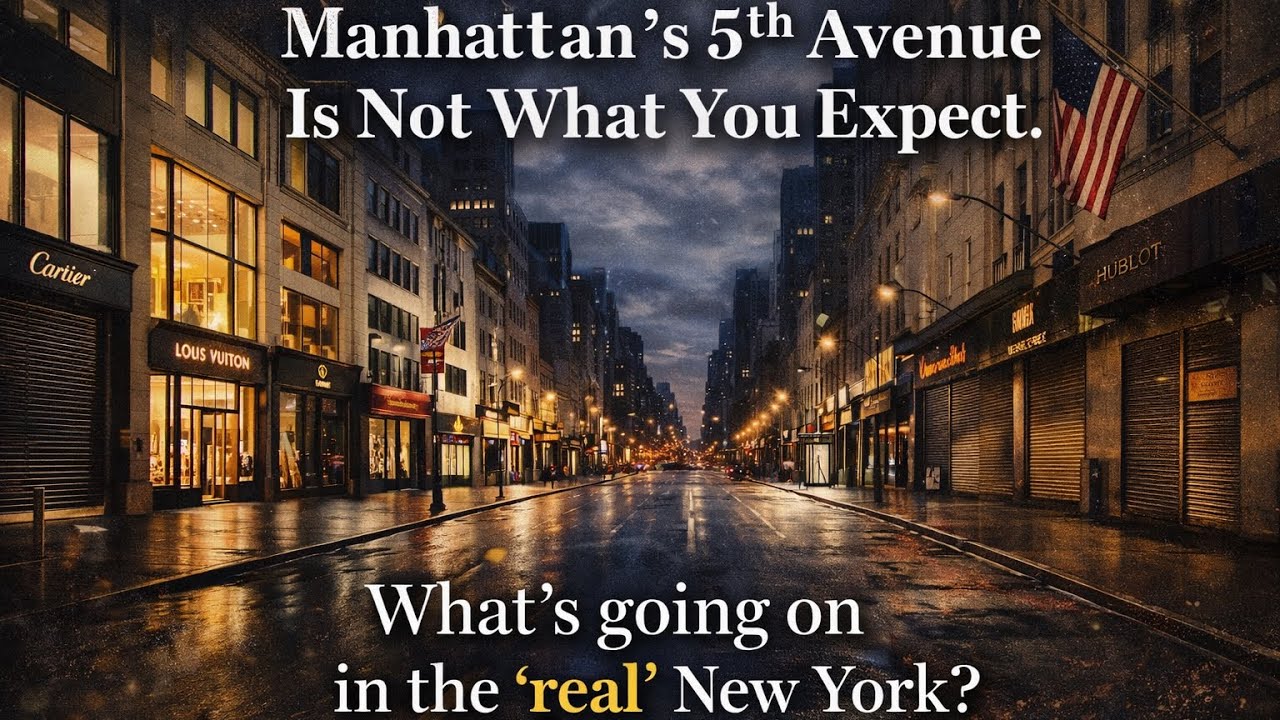 Manhattan’s 5th Avenue Is Not What People Expect - YouTube