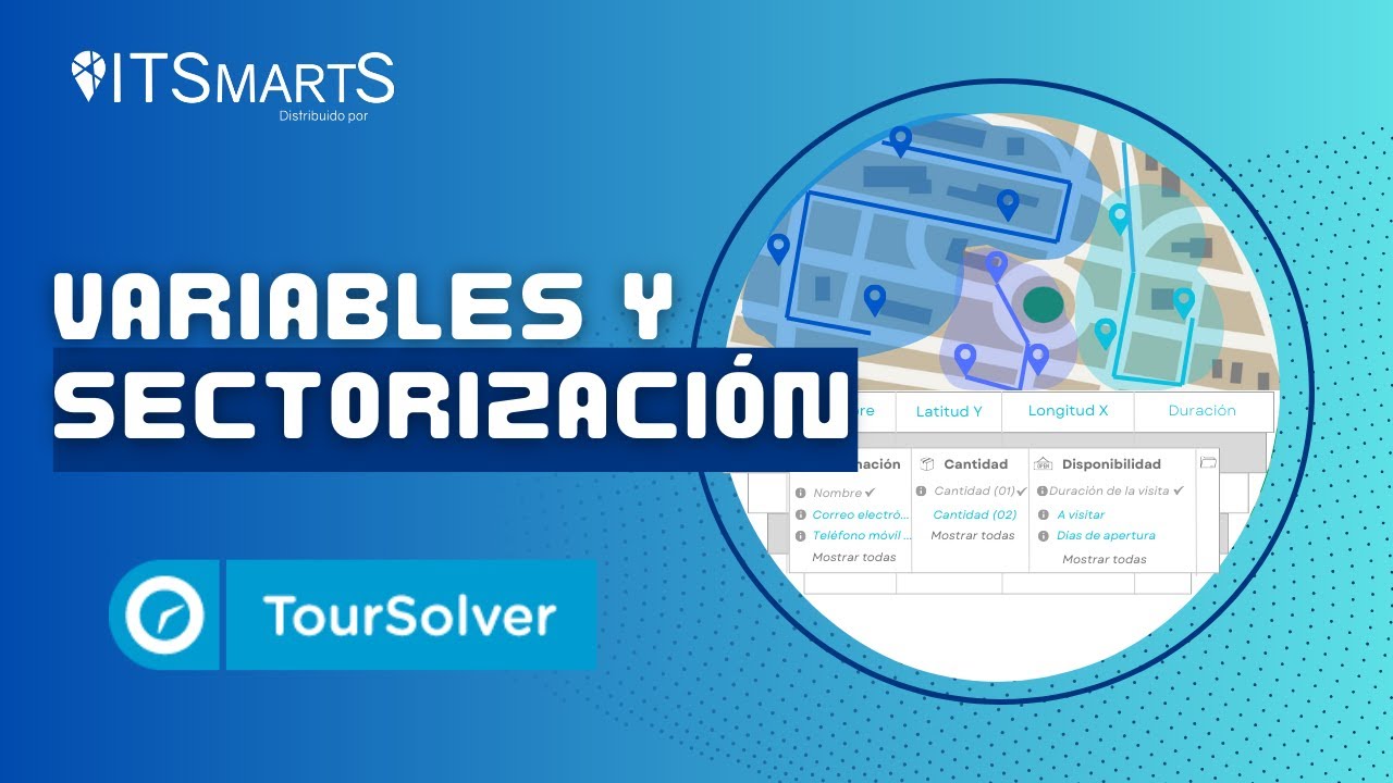 TourSolver- Variables y sectorización - YouTube