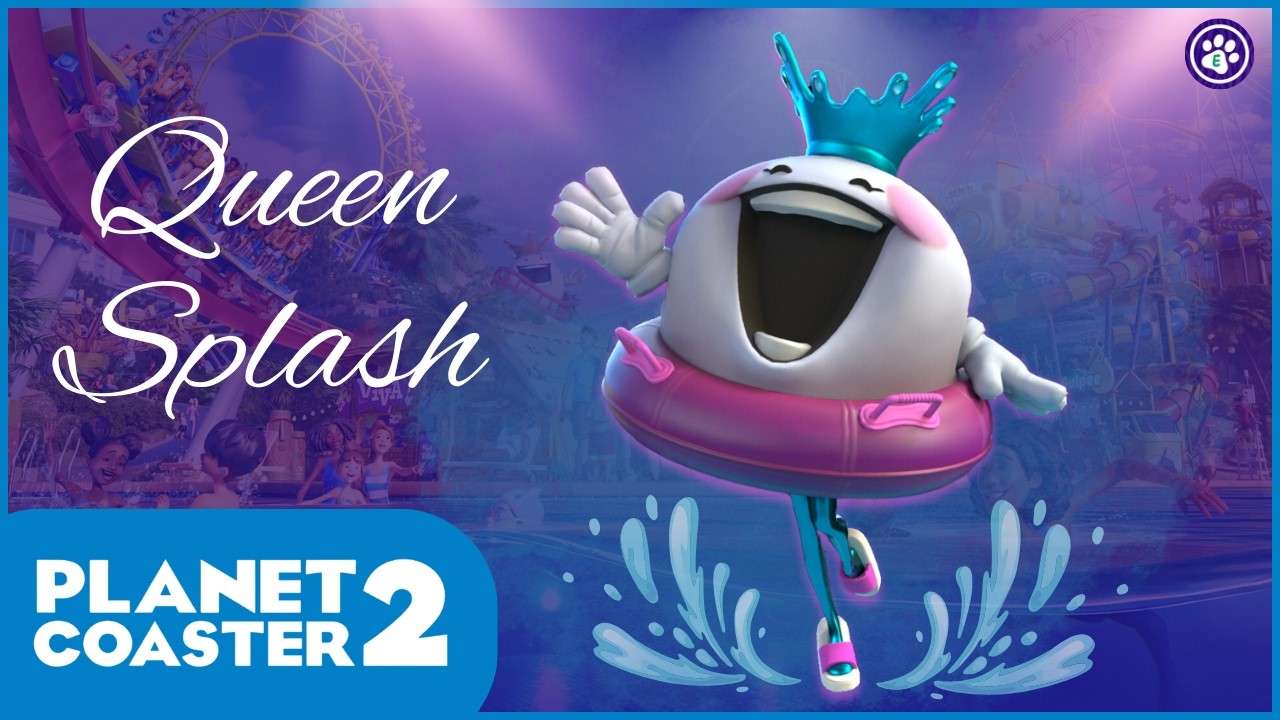 Meet the Adorable Queen Splash! - Planet Coaster 2 - YouTube