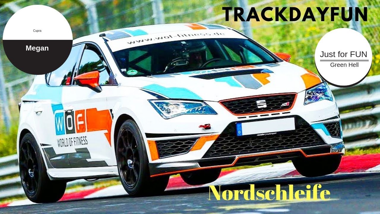 Funlap on the Nordschleife with the fastes Megan RS on the track - YouTube