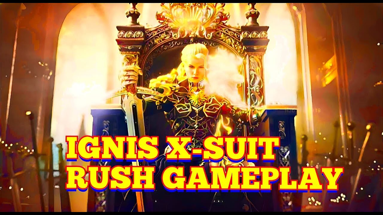IGNIS X-SUIT SE RUSH GAMEPLAY ! NEW UPDATE 3.1 #pubg - YouTube