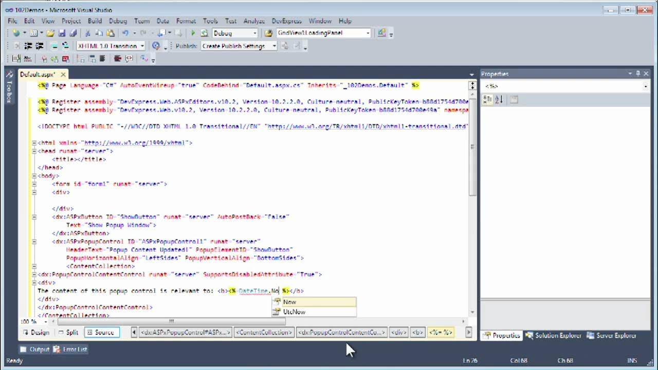 ASP.NET Popup Control - Setup On-Demand Content Loading - YouTube