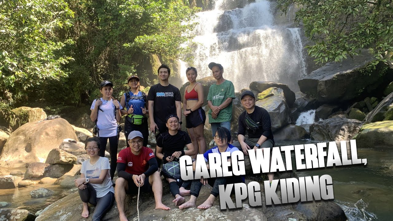 Gareg/King Waterfall, Kampung Kiding | Padawan - YouTube