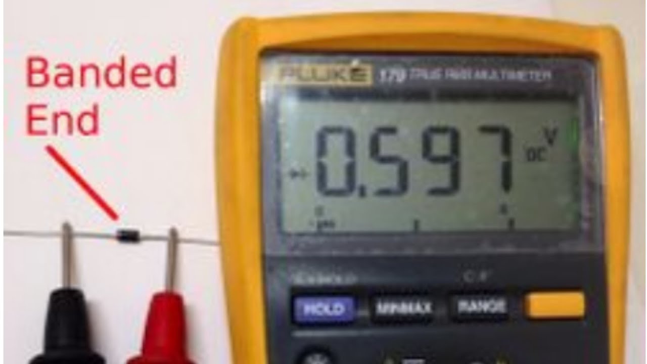 Comment tester une diode - YouTube