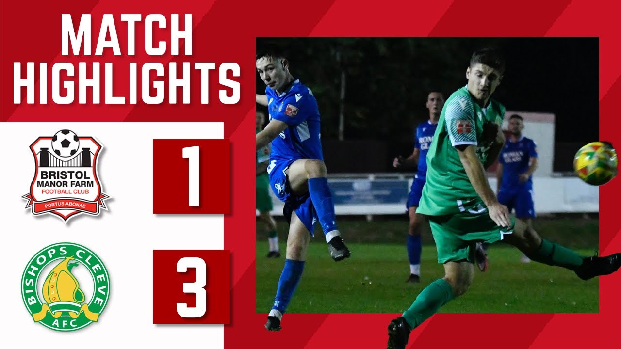 MATCH HIGHLIGHTS: Bristol Manor Farm 1-3 Bishops Cleeve - YouTube