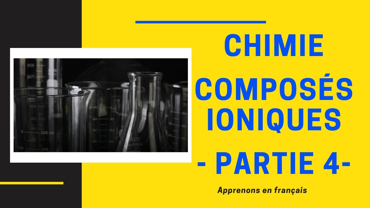 Qu'est qu'un composé ionique fait d'ions polyatomiques? - Chimie ...