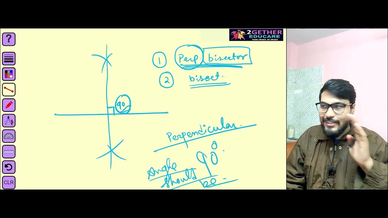Construction, class 8, ICSE MATHS, 18 [B] - YouTube