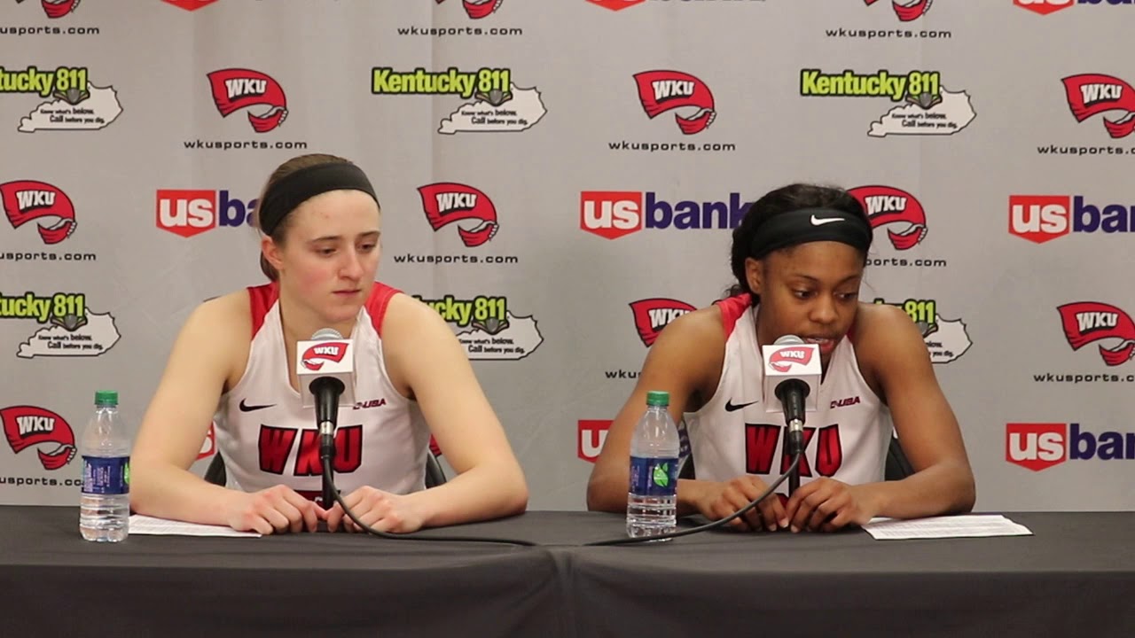 WKU WBB Whitney Creech/Sherry Porter 11-13-18 - YouTube