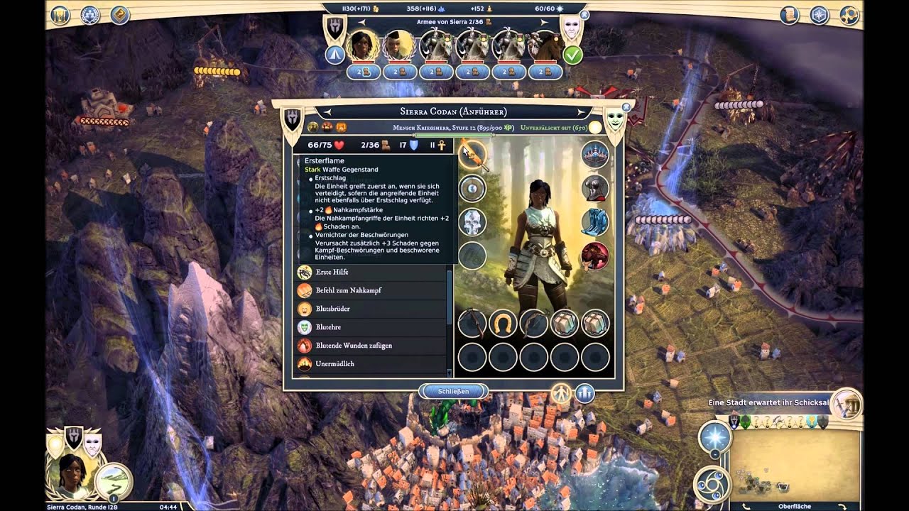 AOW 3 - Warlord Anti-Theocrat Leader Build - YouTube