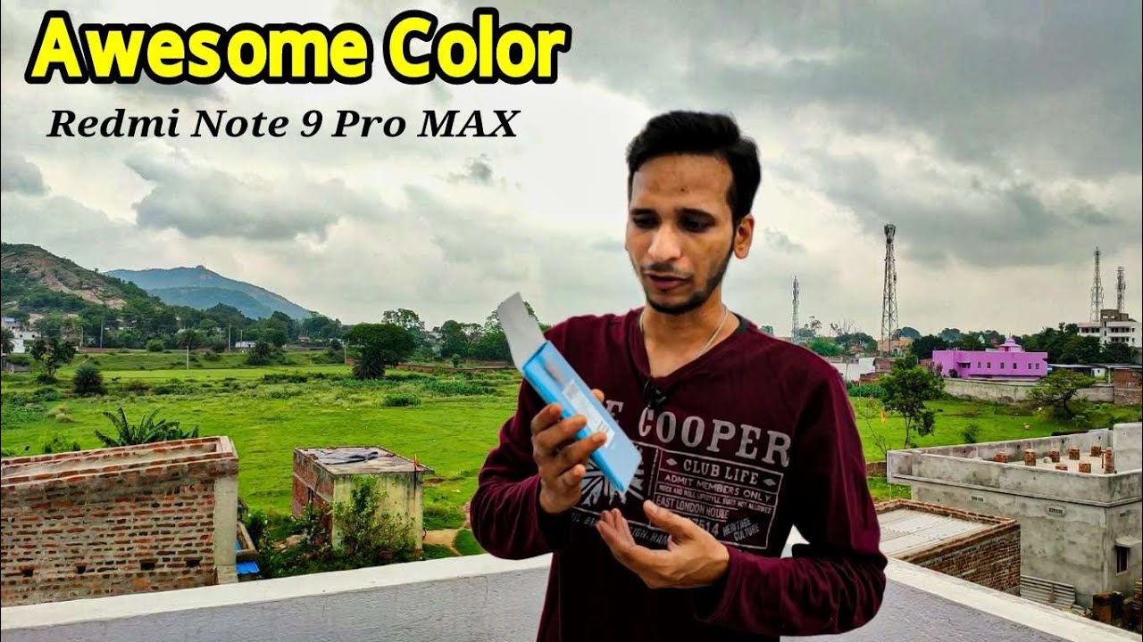 *Aurora Blue* Redmi Note 9 Pro Max Unboxing || Note 9 Pro Max Best ...