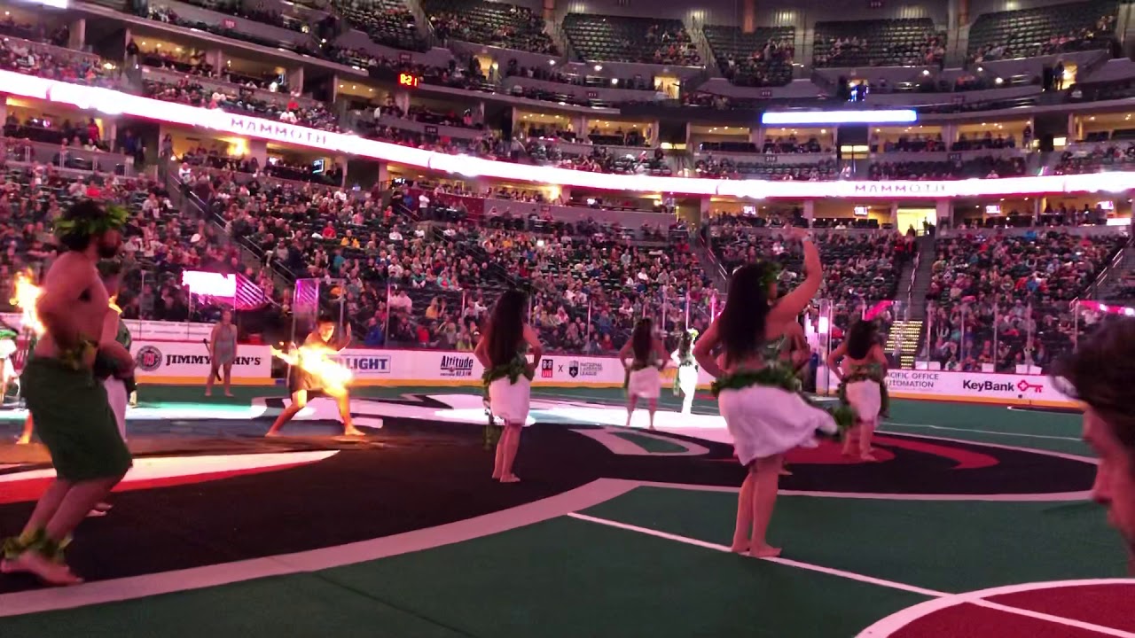 Kalama Polynesian Dancers At The Colorado Mammoth Halftime Show 2019 ...