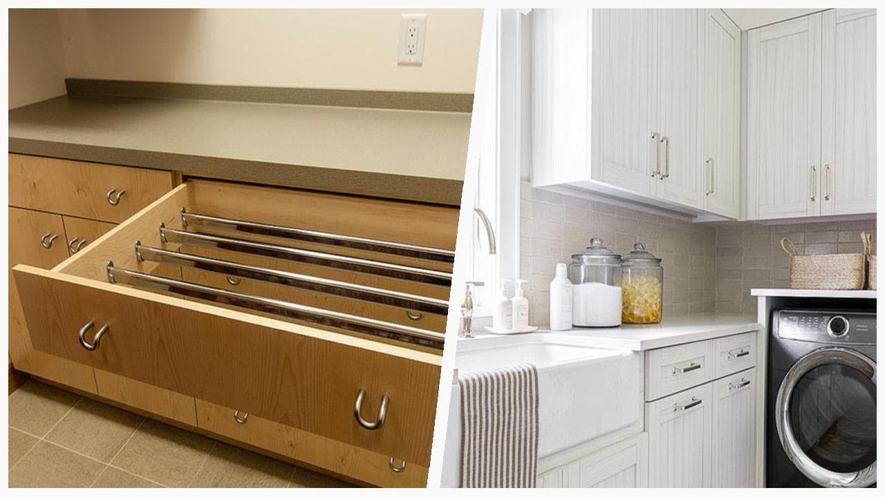 Maximize Space: Creative Red & Light Wood Cabinet Solutions | Designer ...