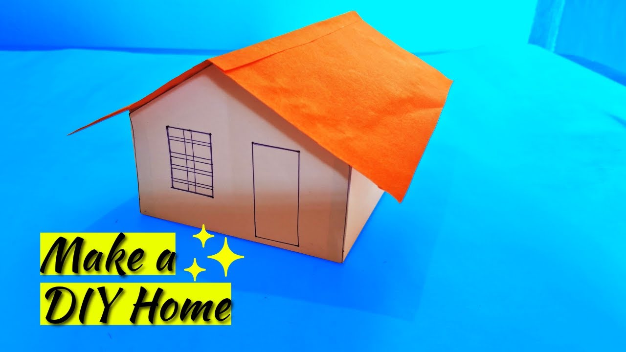DIY Paper House: Easy and Fun Craft for Everyone! 🏠 - YouTube