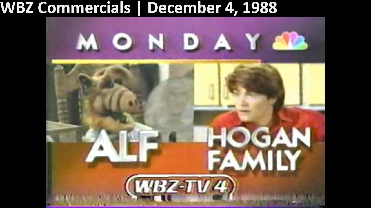 WBZ [NBC] Commercials | December 4, 1988 - YouTube