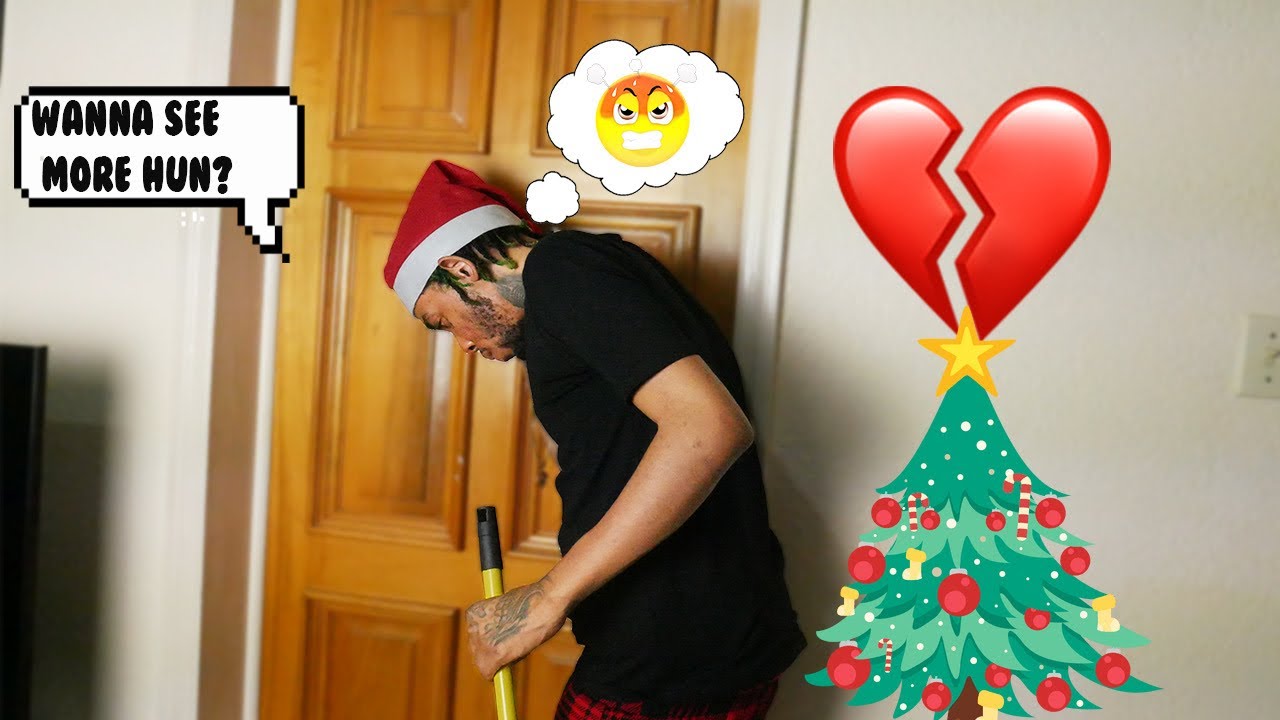 I cheated on Christmas prank on boyfriend - YouTube