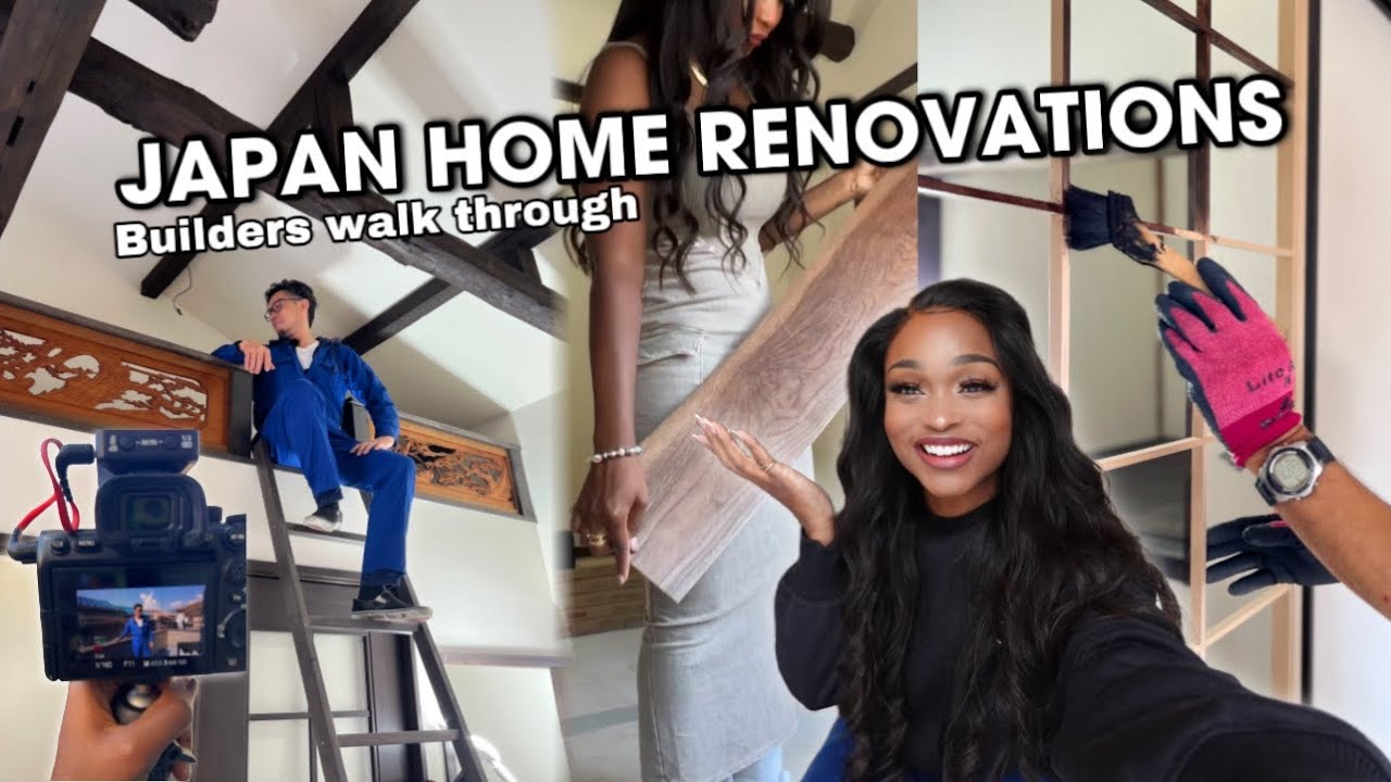 JAPAN HOME RENOVATION | DOORS AND BATHROOM The builder explains the ...