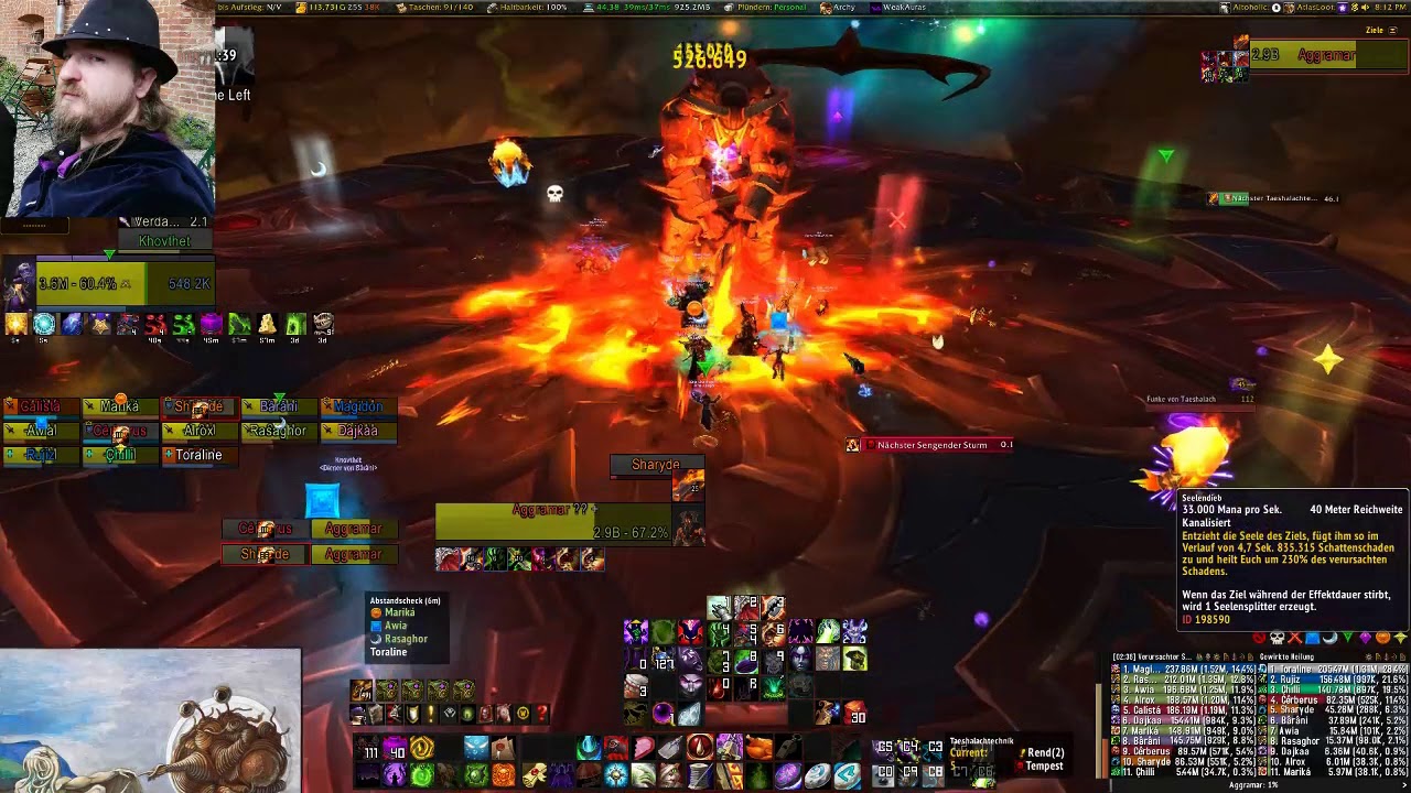 Antorus Aggramar Firstkill - YouTube