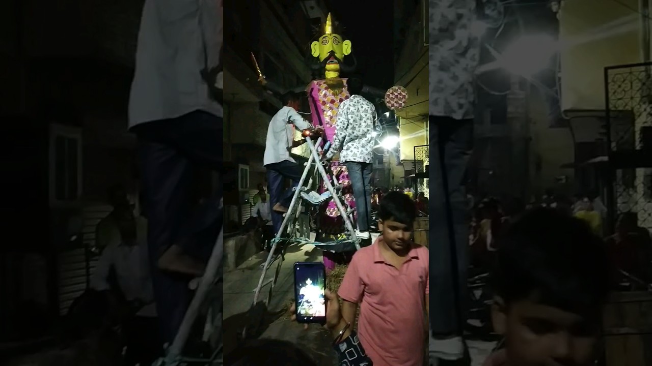 comment for making ravan putla - YouTube