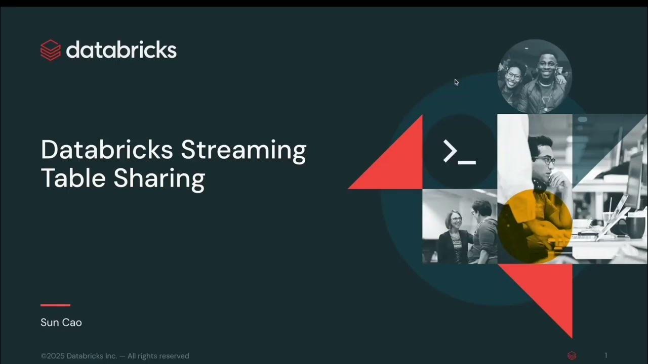 Databricks Streaming Table Sharing - YouTube