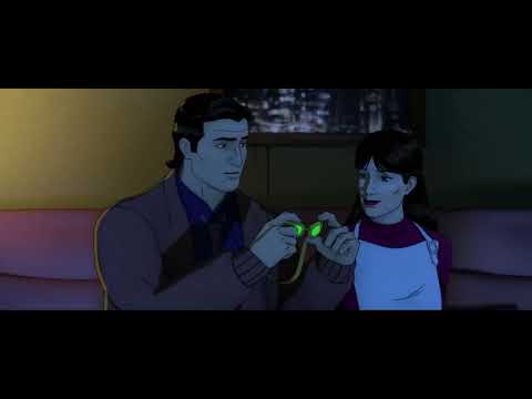 Watchmen Chapter 2 Night Owl and Silk Spectre kissing scene