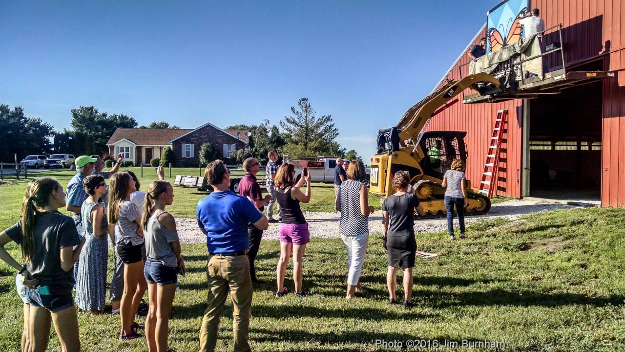 Monarch Butterfly Barn Quilt - YouTube