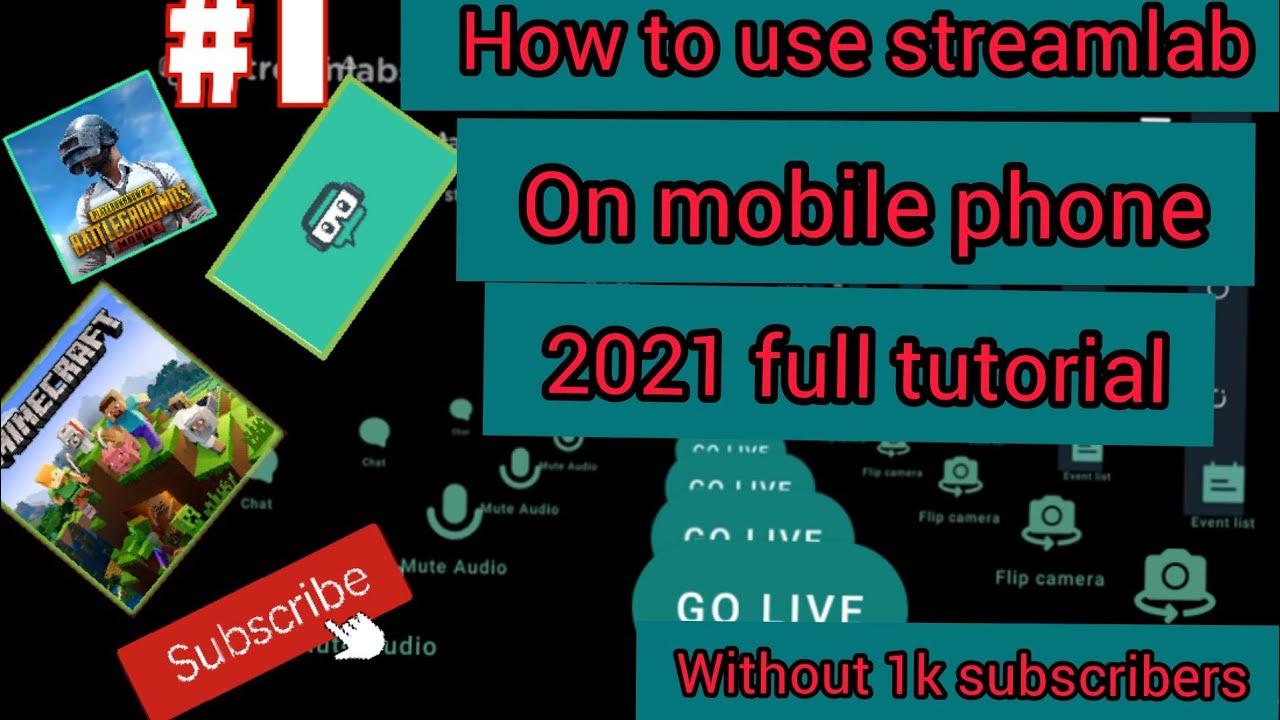 how to use streamlabs on phone | streamlab app use full tutorial 2021 ...