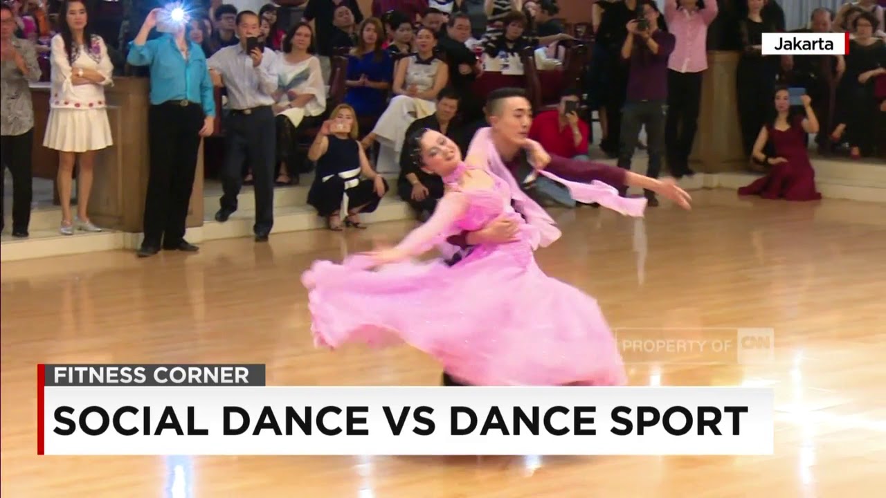 Social Dance Vs Dance Sport - YouTube