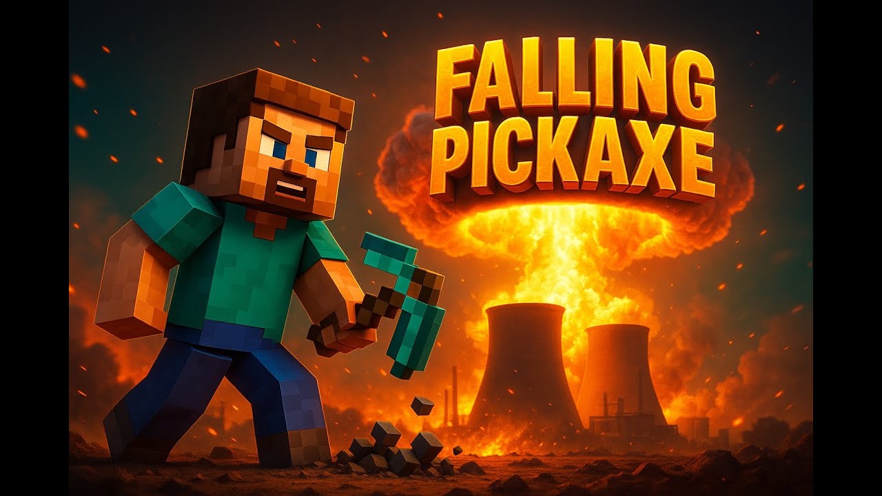 Falling Pickaxe Live ⛏️🧨💥🔥 | You Chat, It Happens 💬 ️🎮 | Python 2D ...
