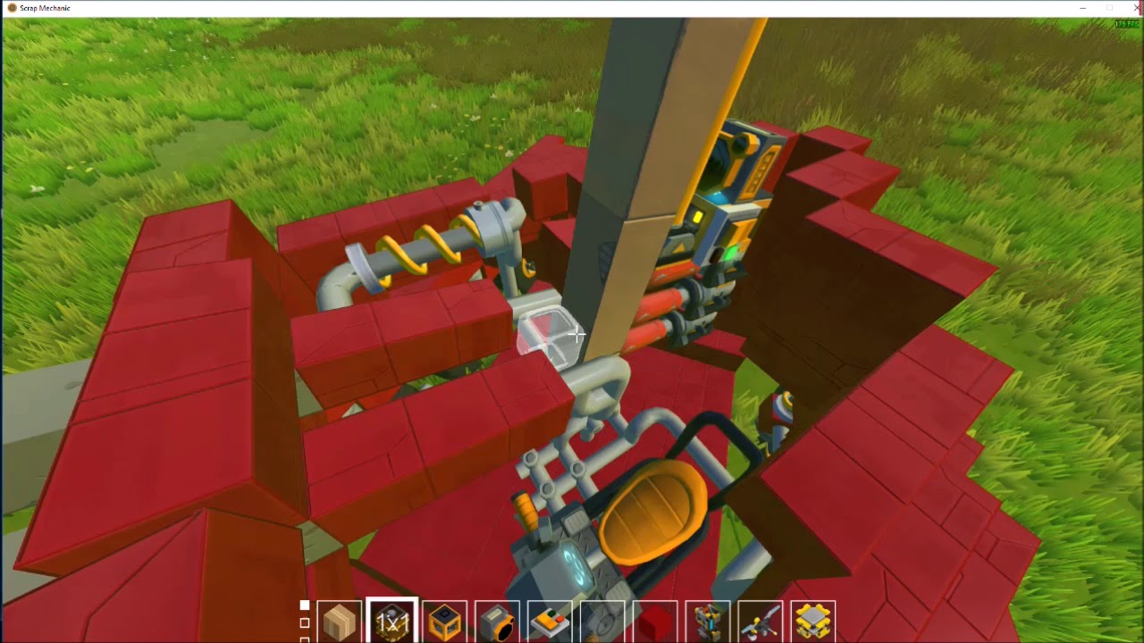 [Scrap Mechanic] Simple Tank Autoloader Test - YouTube