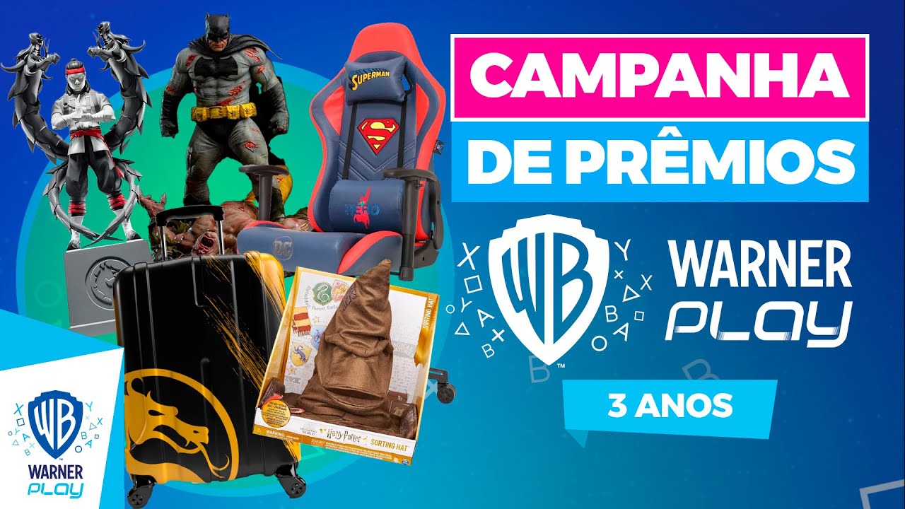 Campanha de Prêmios: 3 anos de aniversário do Warner Play - YouTube