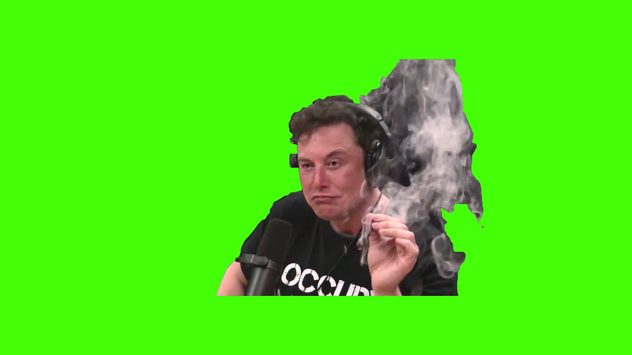 Elon Musk Smoking Green Screen Template - YouTube