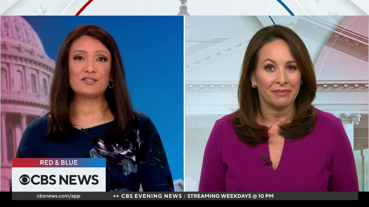 HD | CBS News Red&Blue at 6pm - New Set Debut - January 24, 2022 - YouTube
