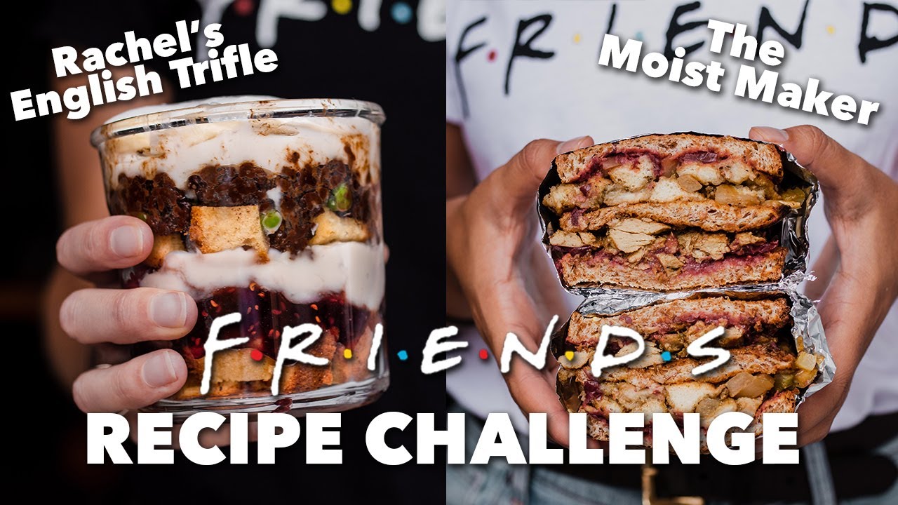 THE FRIENDS RECIPE CHALLENGE | Veganizing Recipes from Friends - YouTube