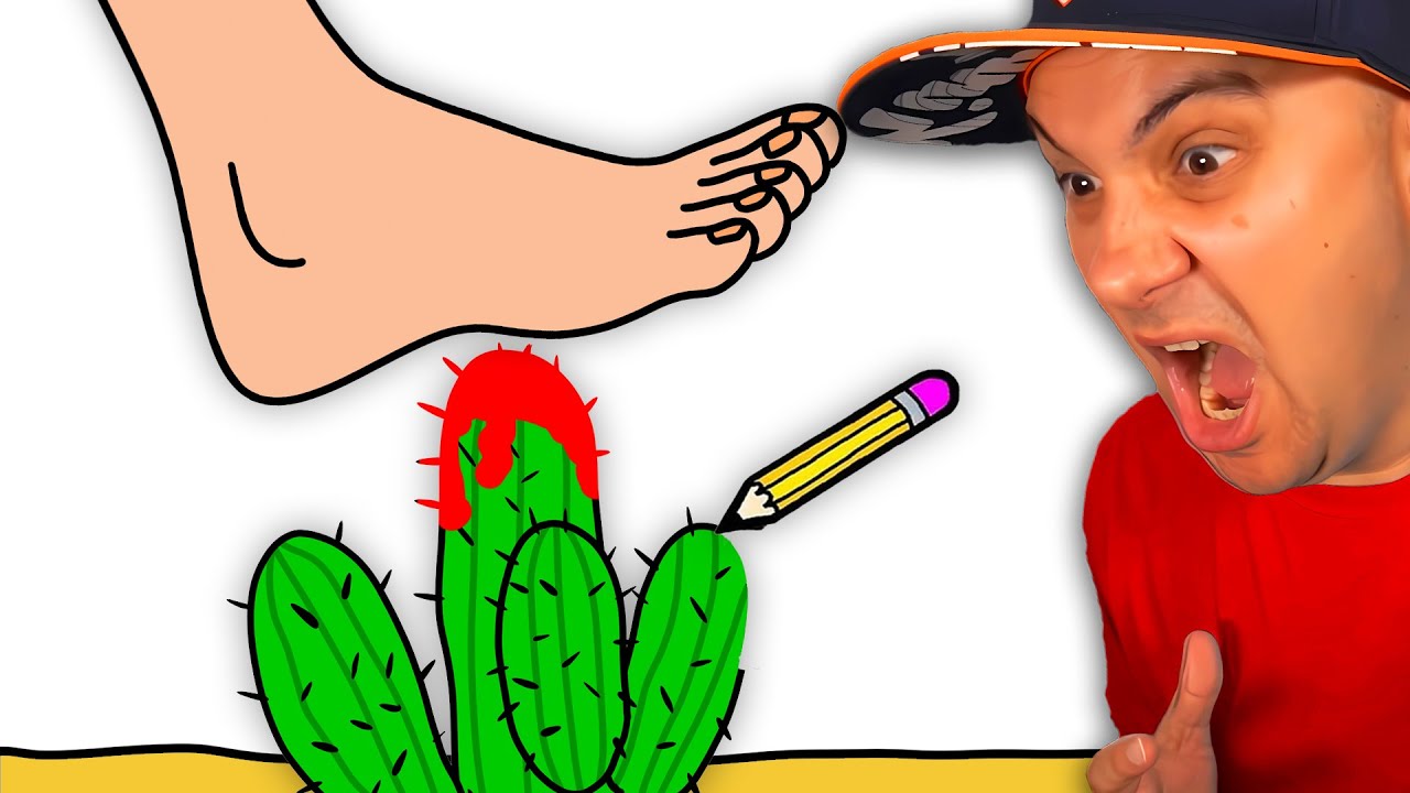 DRAWING People Into The WORST Situations! | Just Draw 3D - YouTube