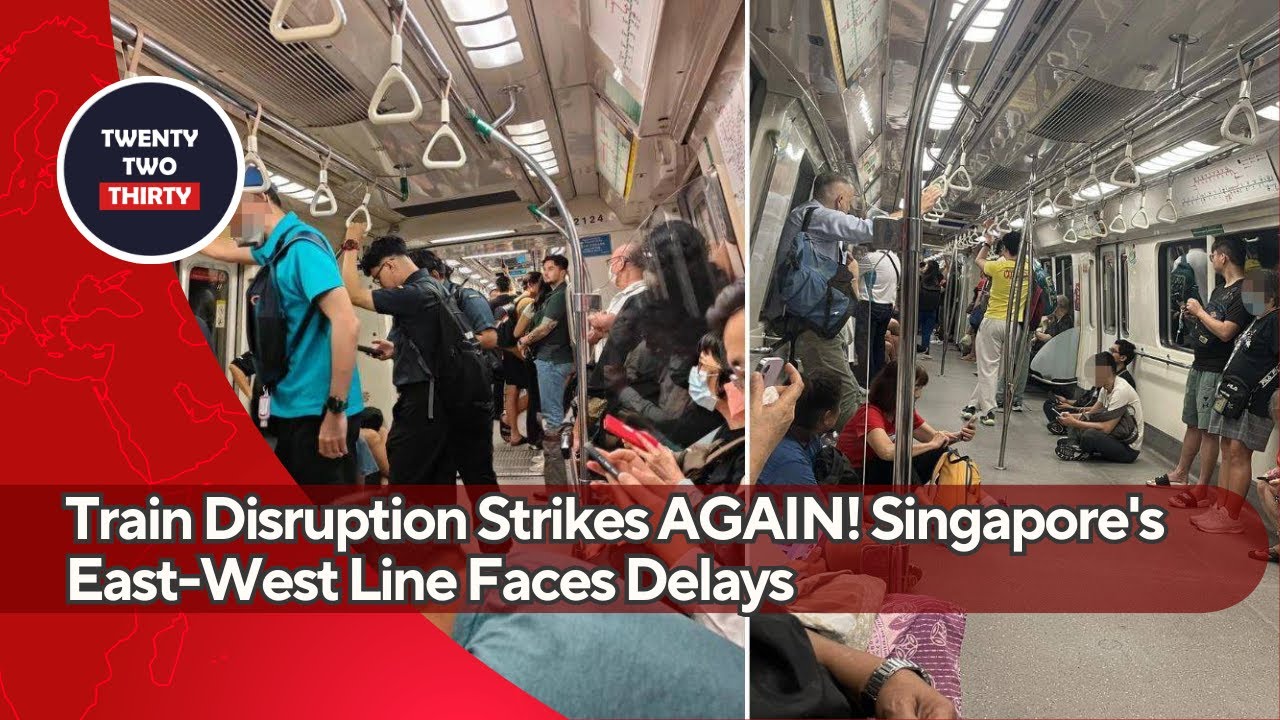 Train Disruption Strikes AGAIN! Singapore's East-West Line Faces Delays ...
